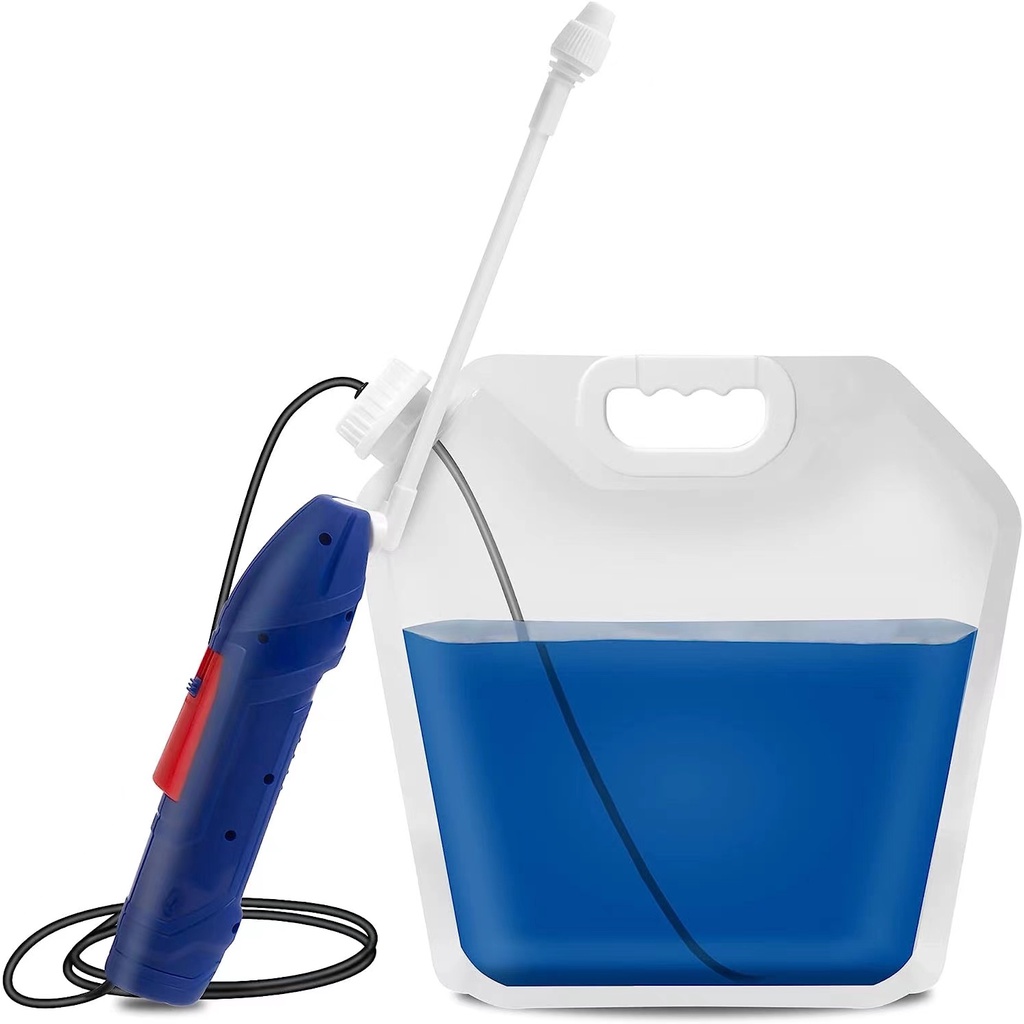 Hand held battery powered portable chemical yard sprayer pest control ...