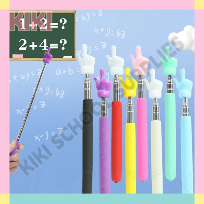 KK Multifunctional Teaching Stick Supplies Teacher Whiteboard Pointer ...