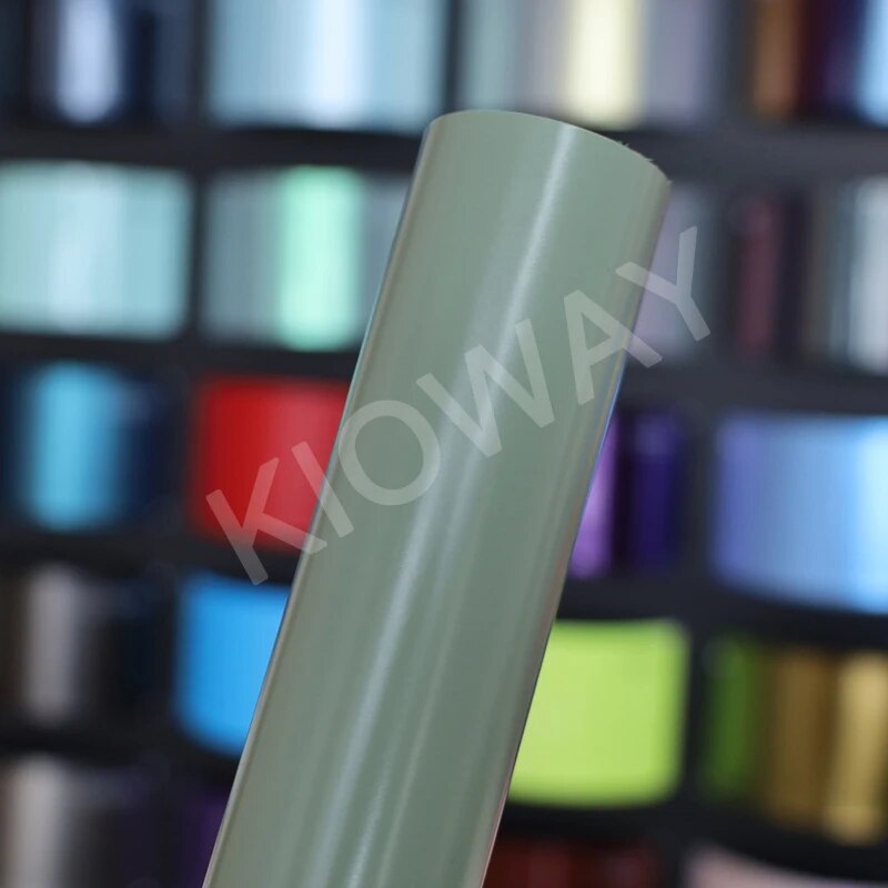 ☪Highest quality satin Khaki green wrapping Vinyl Wrap car wrapping ...