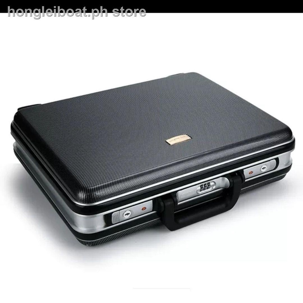 ABS portable password box business aluminum alloy briefcase tools and ...