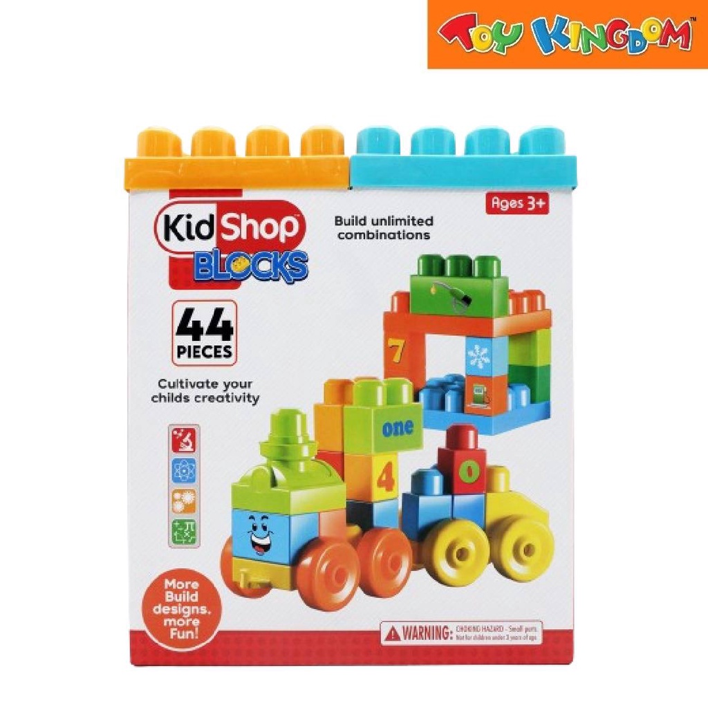 KidShop Build Unlimited Combinations 44pcs Building Blocks | Shopee ...