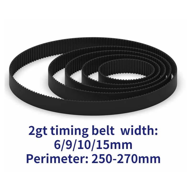 1m/2m/5m/10m/lot GT2-6mm open timing belt width 6mm GT2 belt Rubber ...