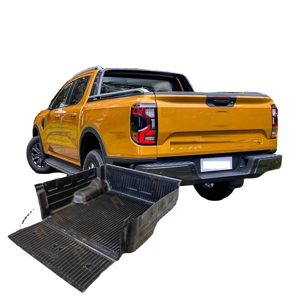 HDPE pickup truck bed liner for Ford Ranger 2022-2023+ wearable anti ...