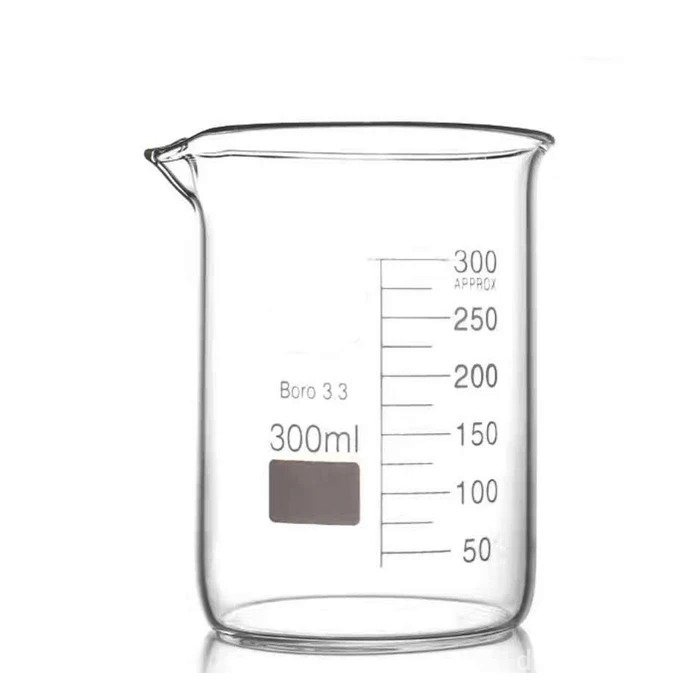 Lab Heat Resistant Glass Beaker 300ml | Shopee Philippines