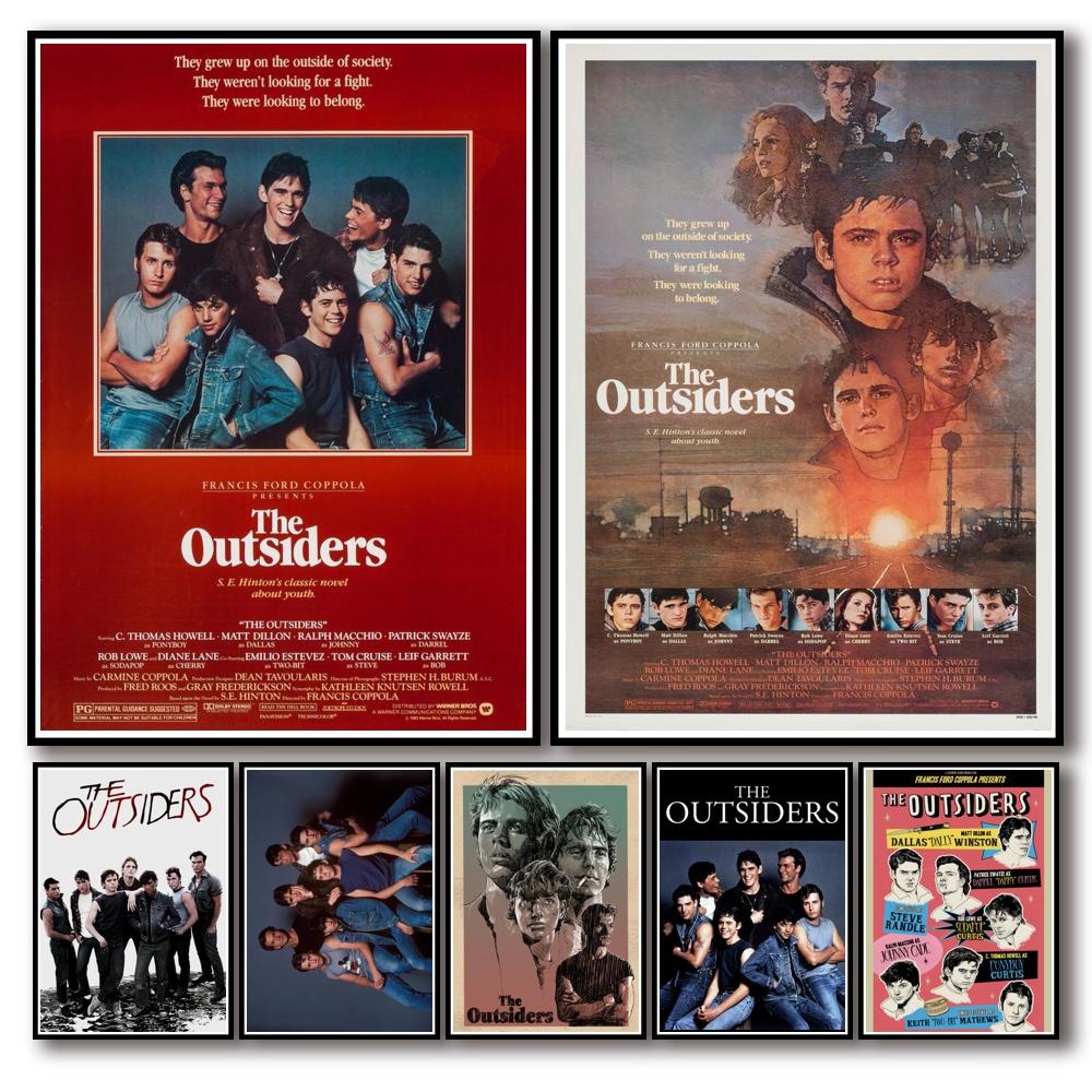 10 Designs Movie The Outsiders Whitepaper Poster Alternative Artwork ...