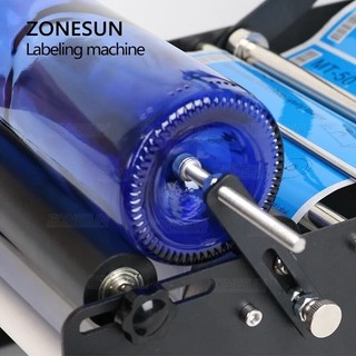 ⊹ZONESUN ZS-50W Manual Round Water Wine Bottle Vial Can Jar Label ...