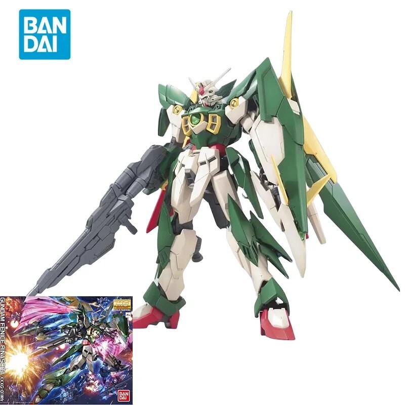 Bandai Original Gundam Anime Model Mg 1100 Gundam Fenice Rinascita Xxxg 01wfr Action Figure