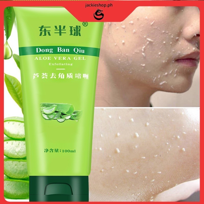 Aloe Vera Exfoliating Mud Scrub to exfoliate dead skin, moisturize face ...