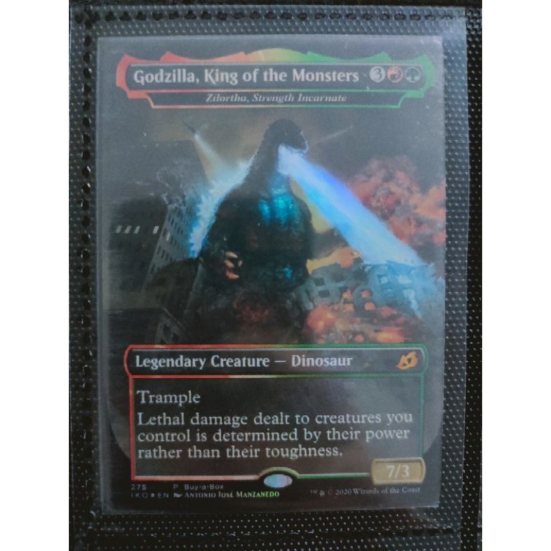 MTG - Godzilla, King of the Monsters - BAB FOIL - IKO | Shopee Philippines