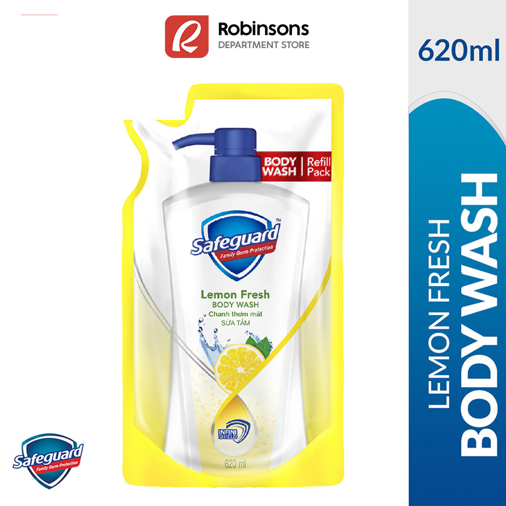 Safeguard Body Wash Lemon 620ml Refill Shopee Philippines