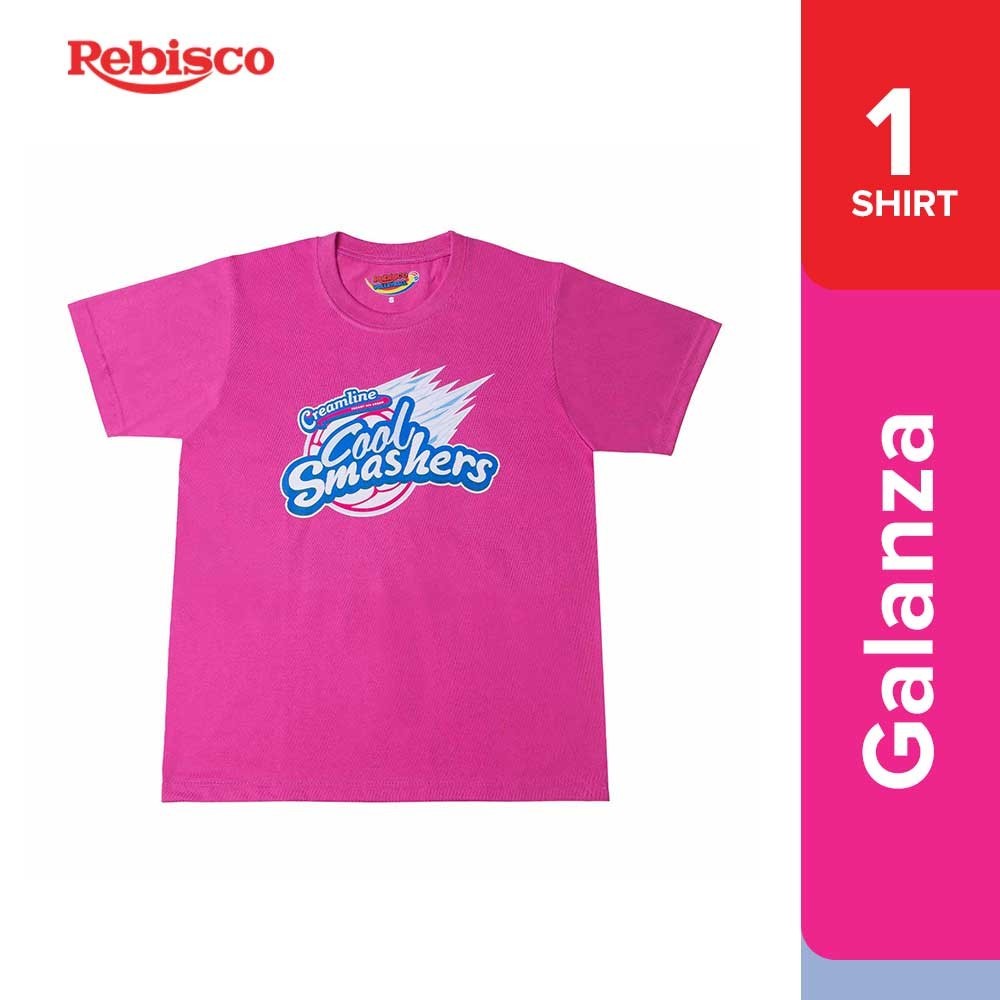 Creamline Cool Smashers Unisex Cotton Shirsey (Pink) | Shopee Philippines
