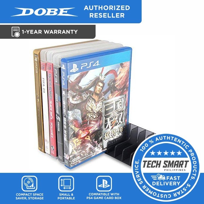DOBE PS4 Card Game Storage Box Stand Holder for 20 Pieces CD Discs or ...