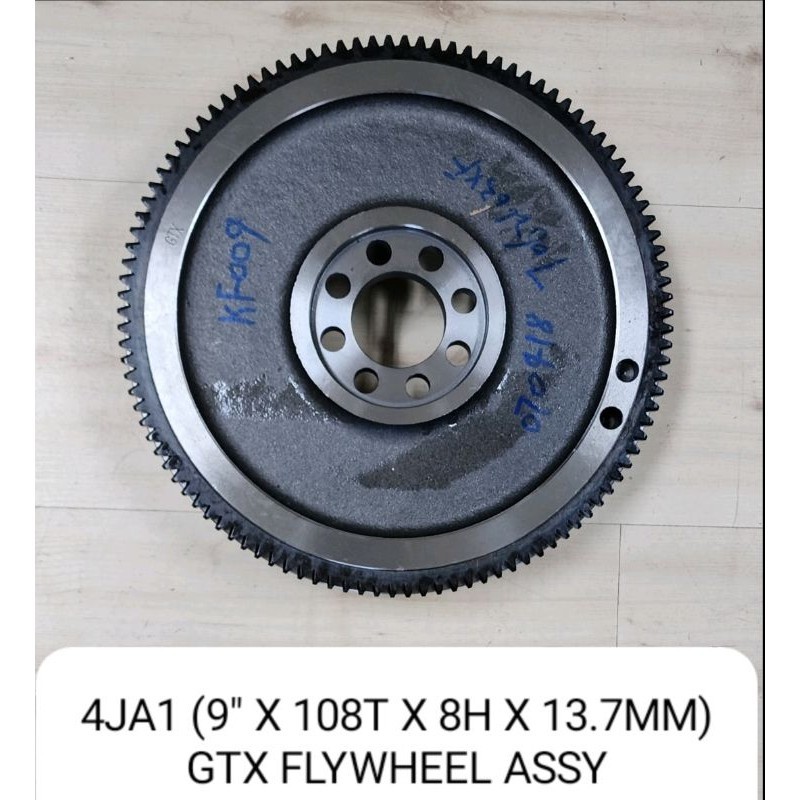 Flywheel Assembly Isuzu 4JA1 (9" x 108 Teeth x 8 Holes x 13.7mm ...