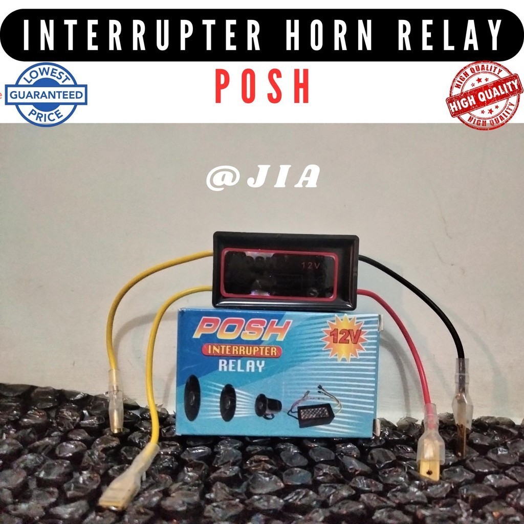 JIA Original Posh Interrupter Horn Relay for HONDA CLICK 150i LED 12V ...