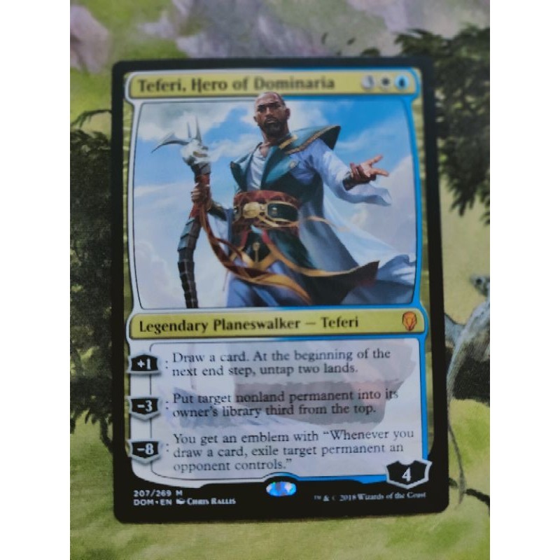 MTG - Teferi, Hero of Dominaria - DOM | Shopee Philippines