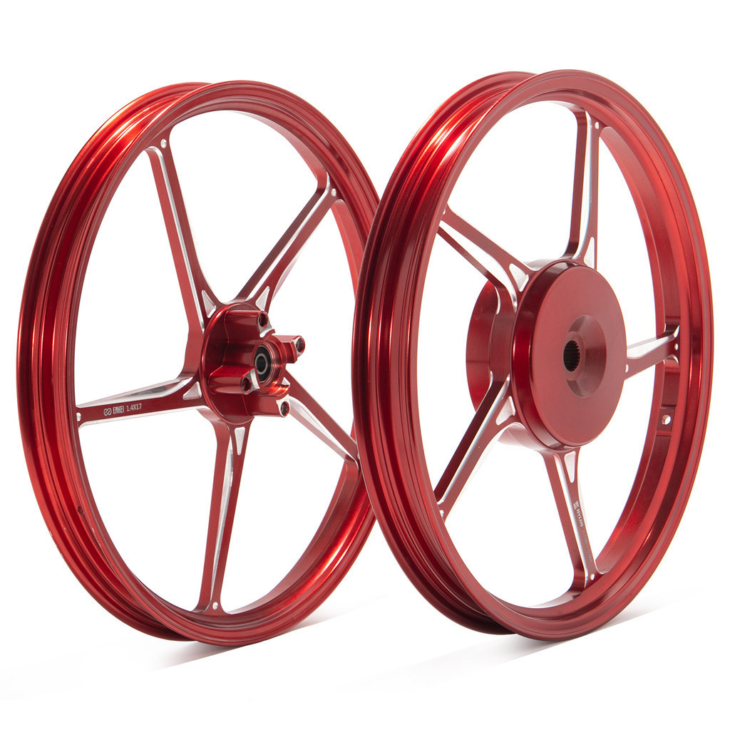 Cast 17 inch Cnc Machining Aluminum Motorcycle Wheel Rims Forged Wheel ...