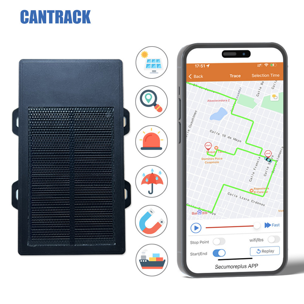 GPS Solar Powered 4G Cow GPS trackers Animals Horse Camel real time ...