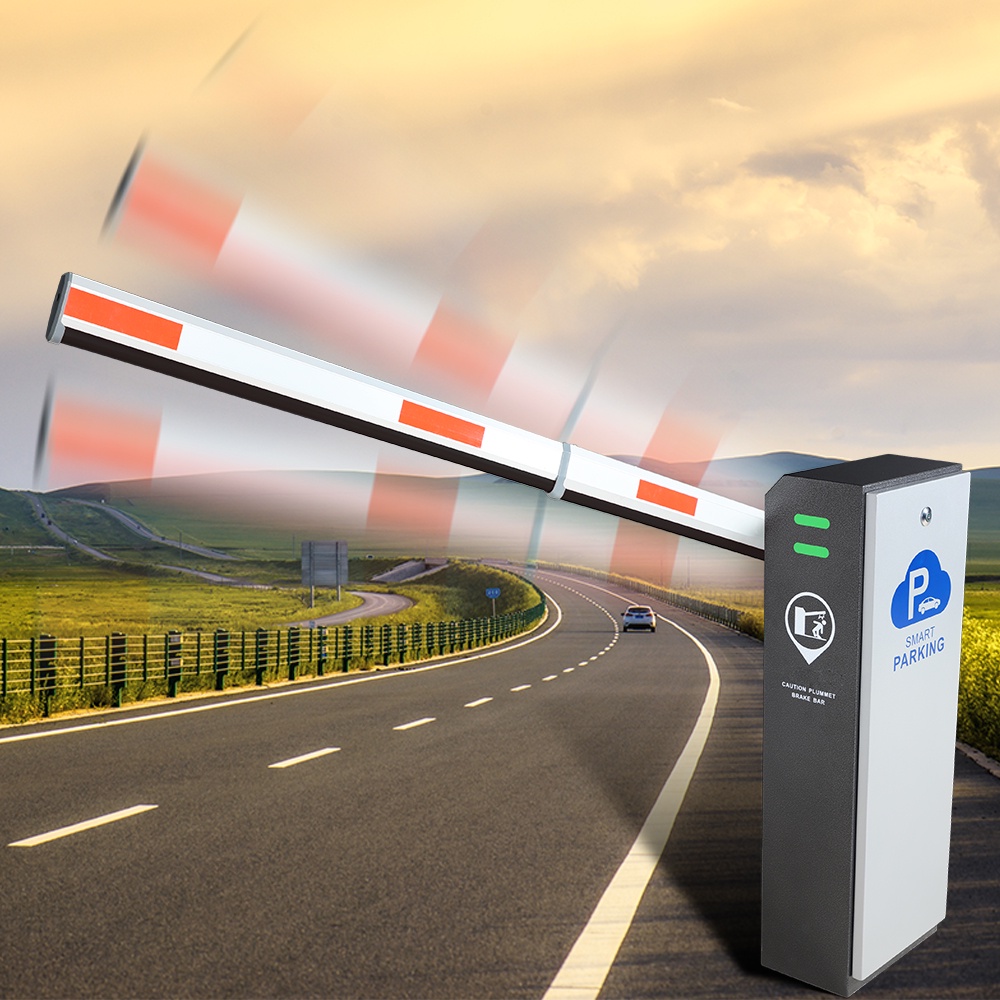 ISO CE Approved Smart Car Parking Boom Barrier Gate Car Plate ...