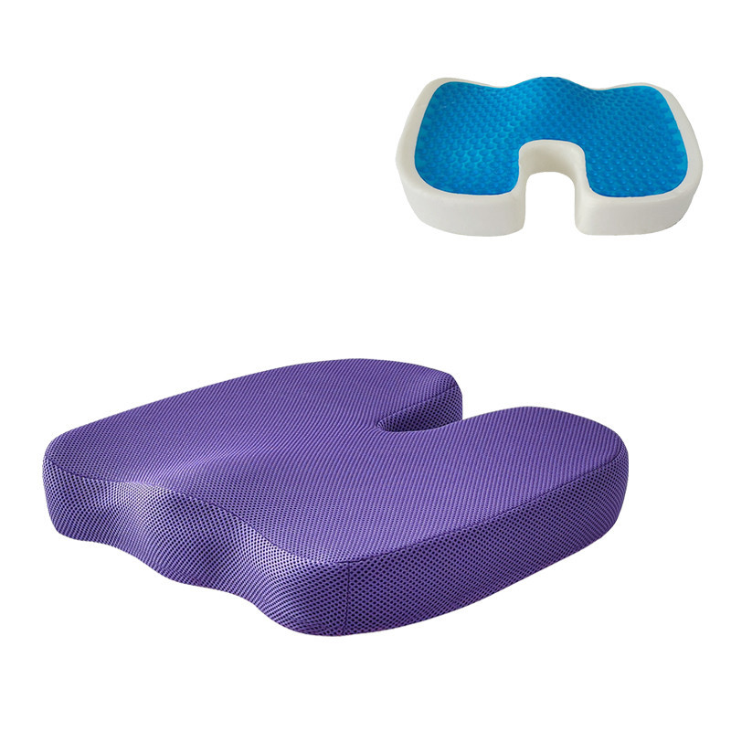 U Shape Seat Cushion With Cool Gel-3D Mesh Fabric Cover-Cooling ...
