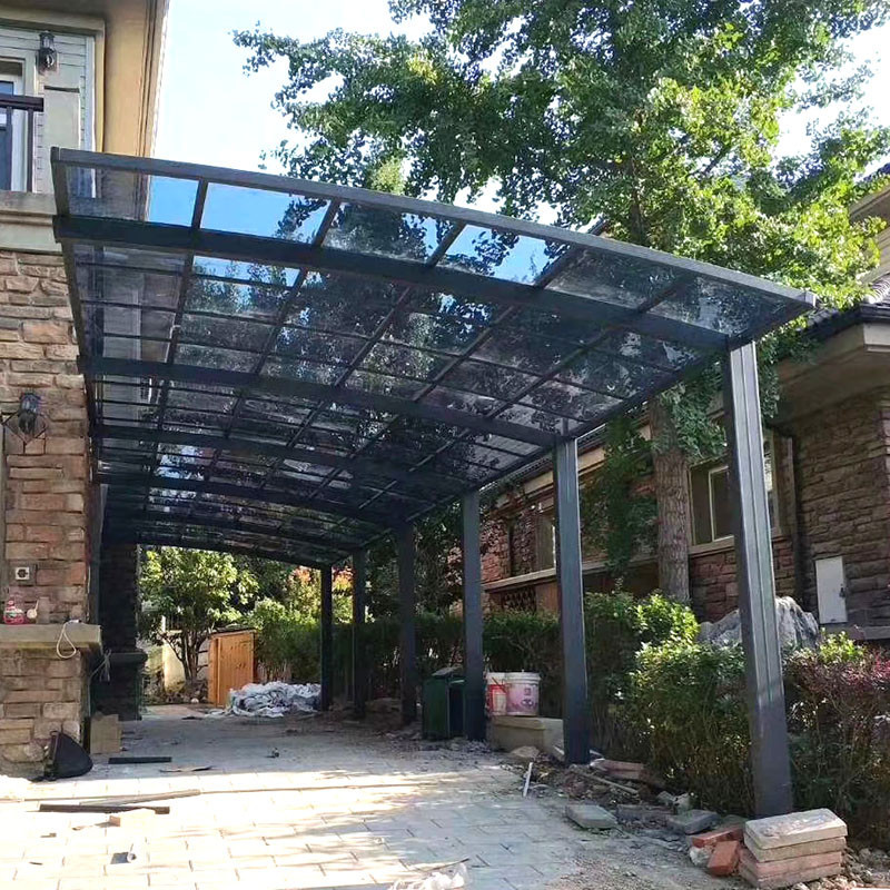 Wind resistant modern carport designs/car parking tent with 1050g/sqm ...