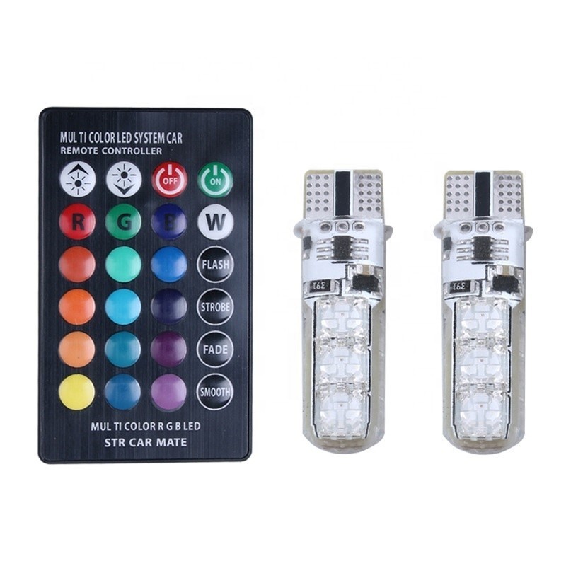 Infitary Newest Mini RGB Flashing 5050 6SMD Remote Control 12V Reading ...