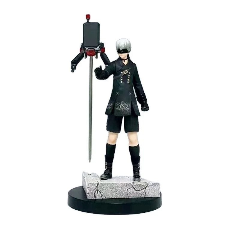 Game Goddess Nier Automata Action Figure 2b Miss Interchangeable Head ...