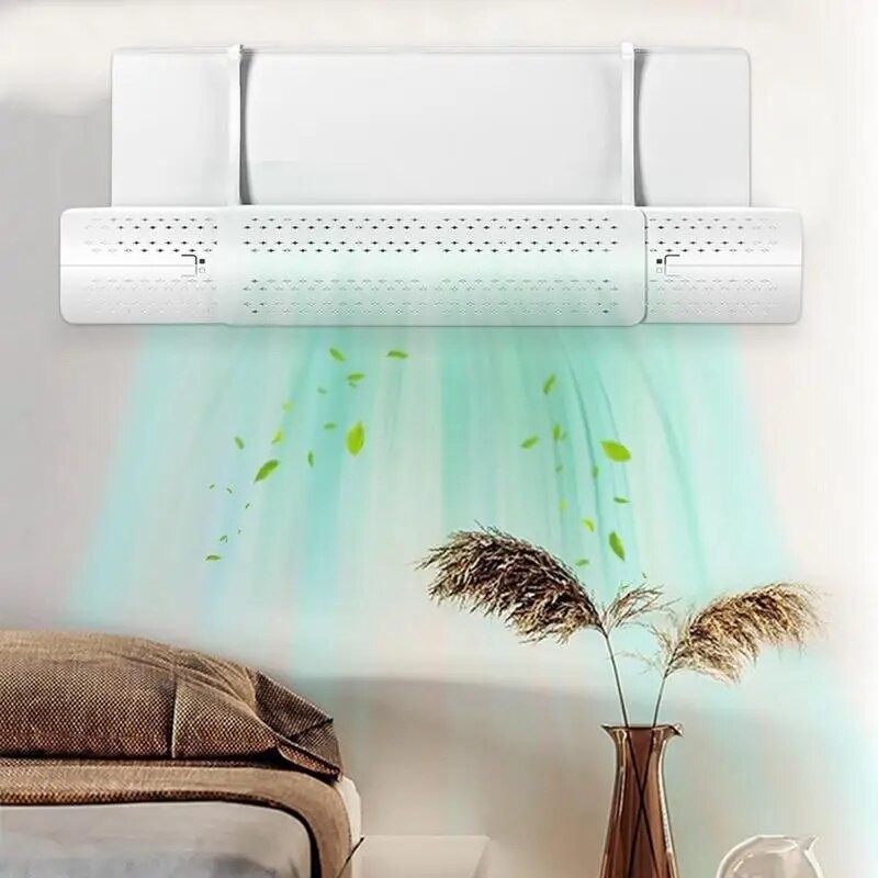 15M Multi Angle Retractable Wind Guide Punch Free Deflector PP Air ...