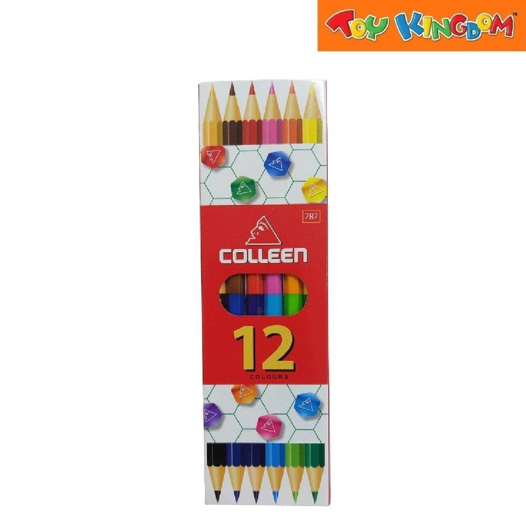 Colleen 12 Colored Pencils Dual Tip | Shopee Philippines