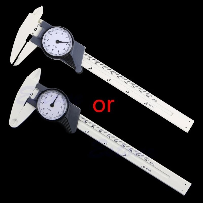 Micrometer Gauge Plastic Dial Vernier Caliper Measuring instrument 0 ...