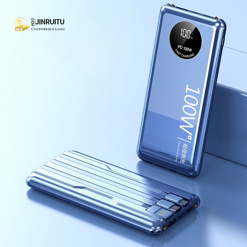100W super fast charging powerful type c cable charging 20000 mAh large ...