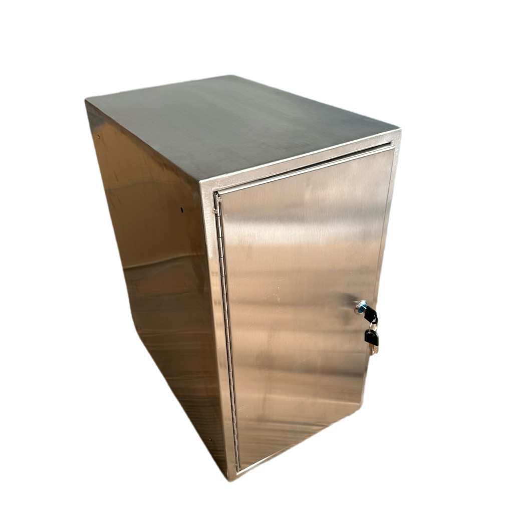 Customized Stainless Steel Box CNC Machined Metal Electrical Enclosure ...