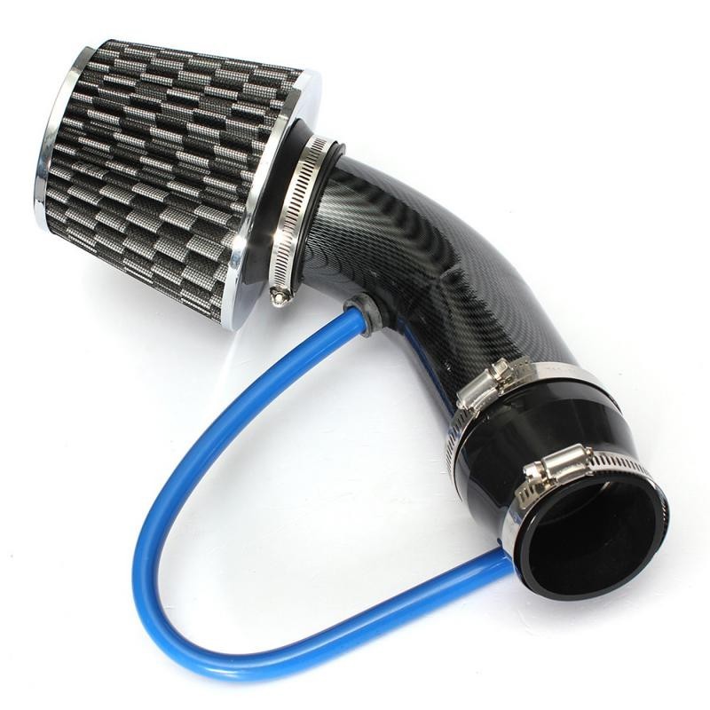 Car Cold Air Intake System Induction Pipe Tube Kit Full Set 3" 76mm ...