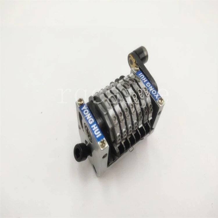 3 sinking GTO 7-digits numbering machine Horizontal counterclockwise ...