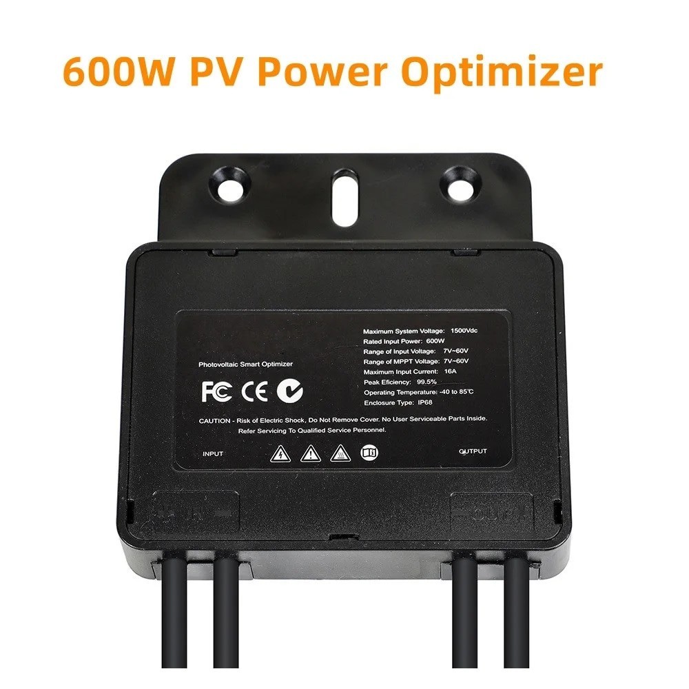 PV Power Optimizer MPPT 600W 60V Input IP67 Real-time Solar Panel ...