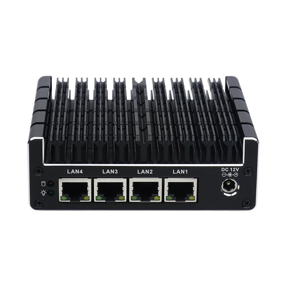 Pfsense AES-NI Mini PC Intel Quad Core J3160 Windows 11 Soft Router 4 ...