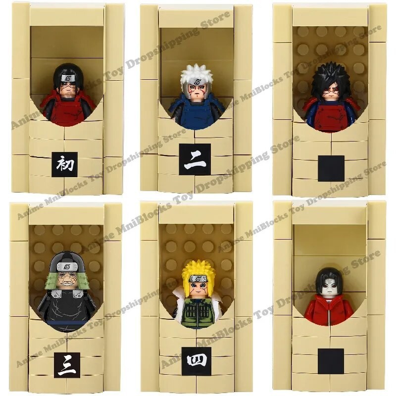 MOC1007 Naruto Edo Tensei Dirty Soil Rebirth Madara Hashirama mini ...