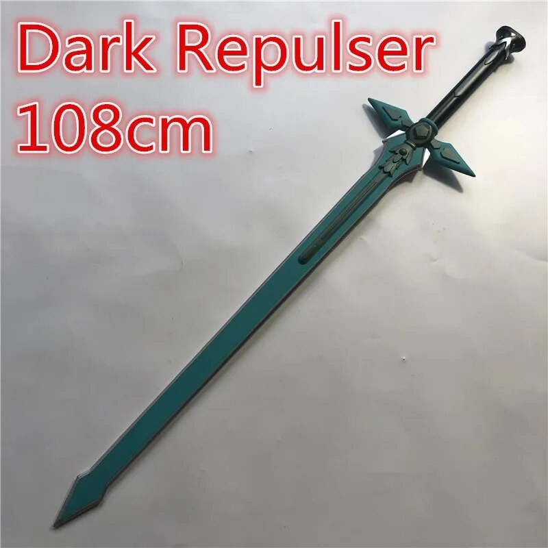 76q Asuna 1 1 Weapon Sao Big Sword Dark Repulser Cosplay Sword
