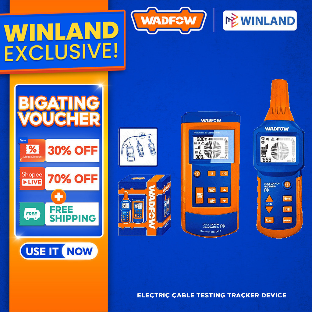 Wadfow by Winland Electric Cable Testing Tracker Device (maximum ...