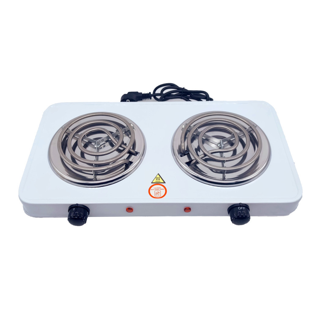 Portable Electric Stove 2000W Hot Plate Cooker 2 Burner Hot Plate ...