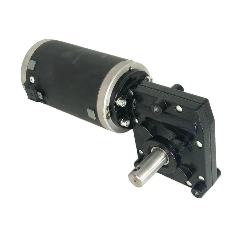 250Kgcm Dc Gearbox Motor Brushed 200Rpm 500W 400W 12V 24V Dc Worm Drive ...