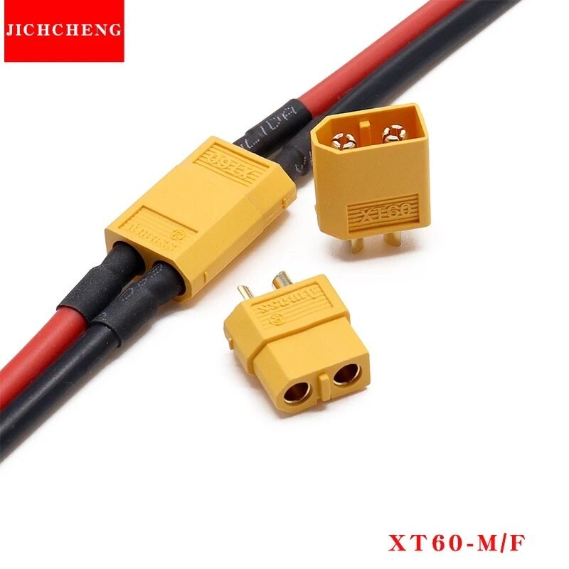Amass XT60 male female plug connector lithium charging interface aircraft model power connection ...