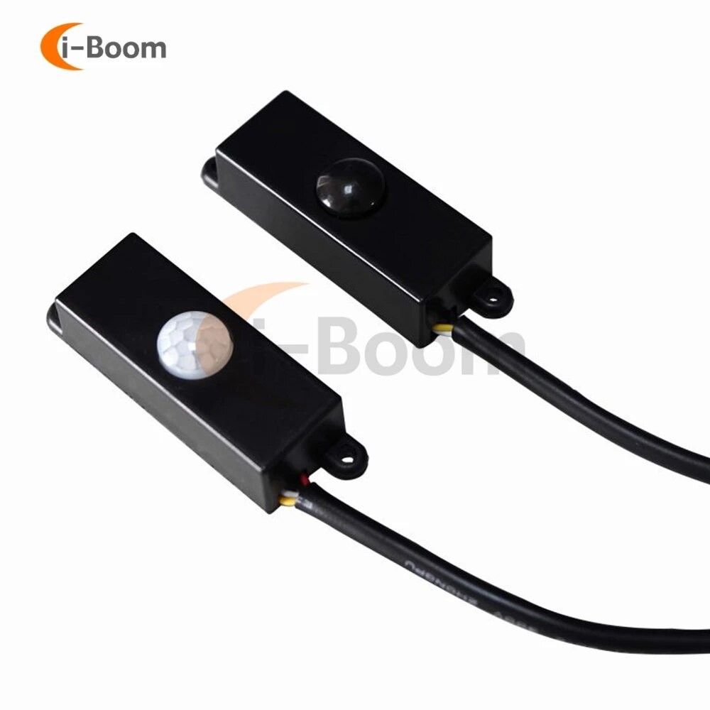 12V Infrared Motion Human Body Sensor Switch Silent Reed Relay Passive ...