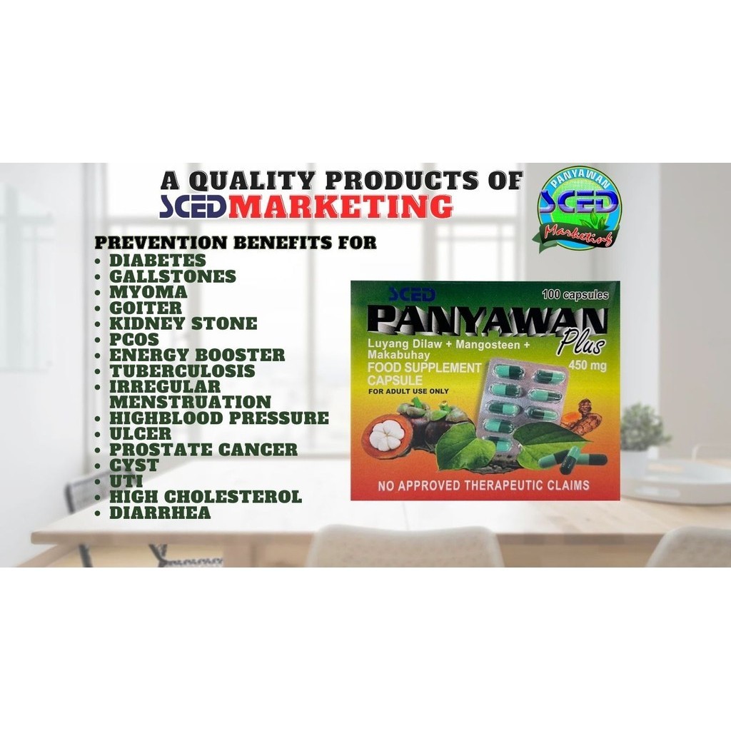 SCED Panyawan Plus Capsule (BUY 1 BOX WITH FREE 10 CAPSULES PC PLUS ...