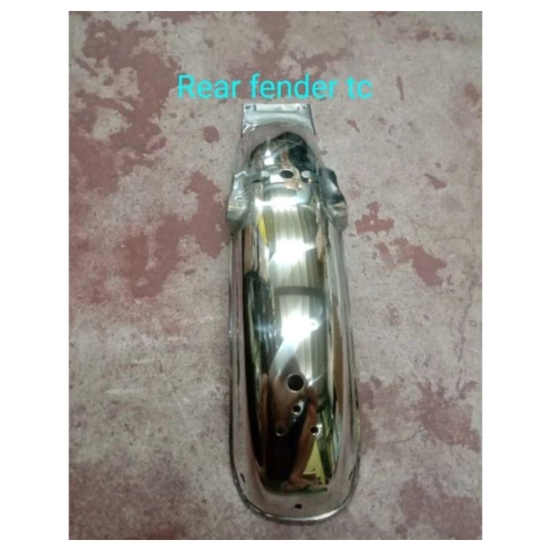 REAR FENDER RUSI TC MACHO 125/150/175 ( stainless original stock ...