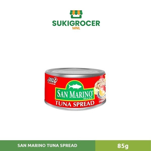 SAN MARINO Tuna Spread Easy Open Can 85g | Shopee Philippines
