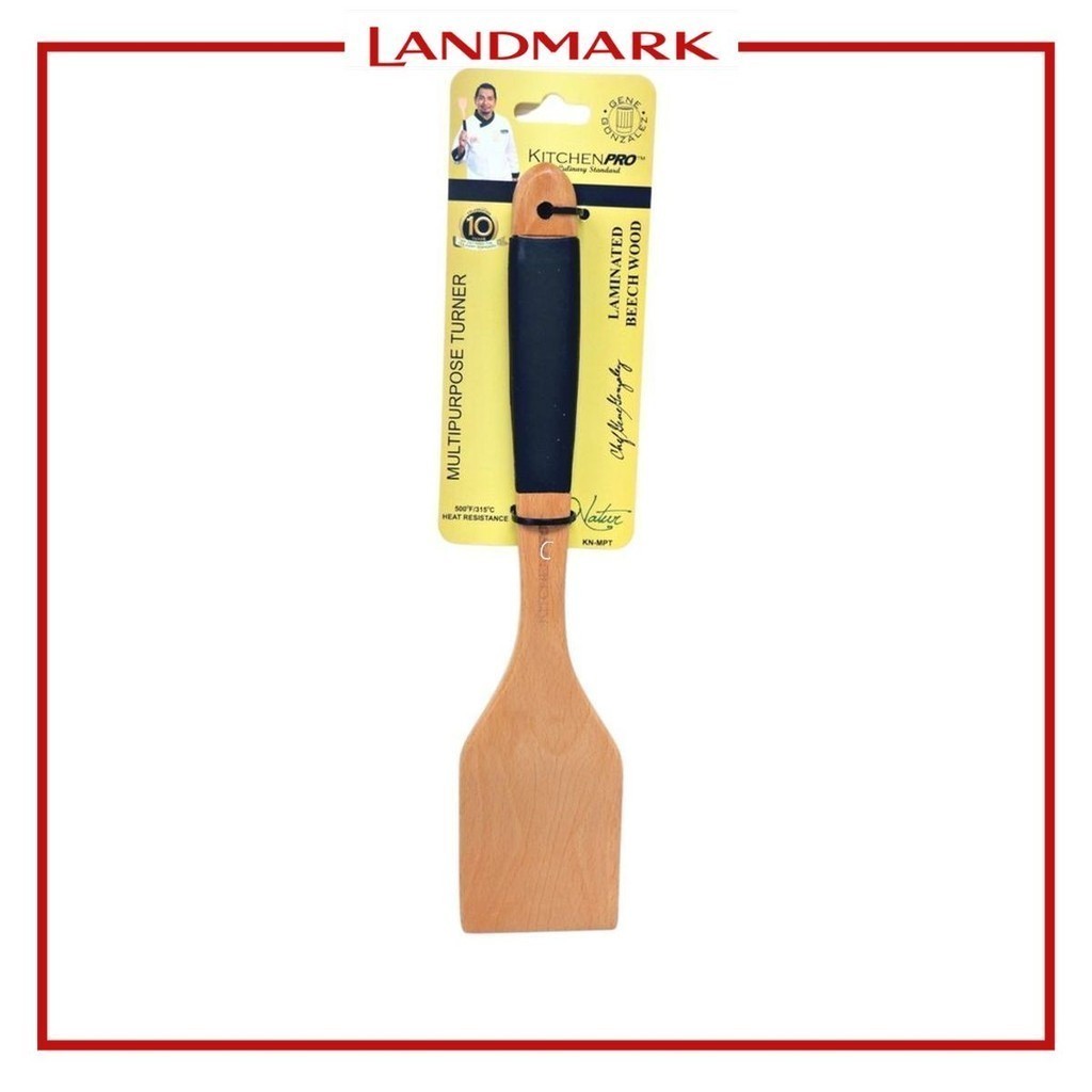 Kitchen Pro Laminated Beech Wood Multi-purpose Turner | Shopee Philippines