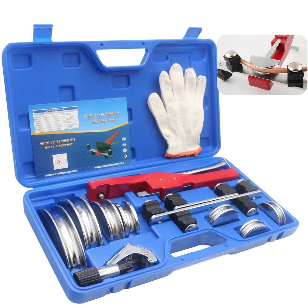 HVAC Pipe Bender Manual Copper Tube Bender CT-999 range 1/4”,5/16”,3/8 ...