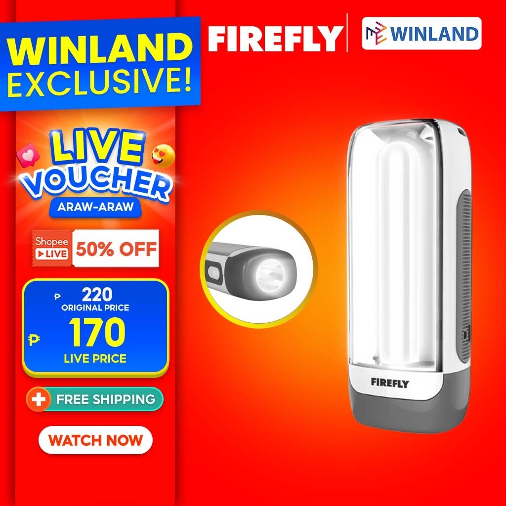 Firefly by Winland FEL563 Handy Portable Rechargeable LED Torch Light ...