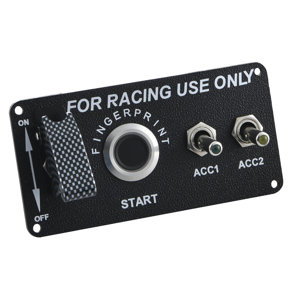 racing engine start toggle ignition fingerprint battery isolator switch ...