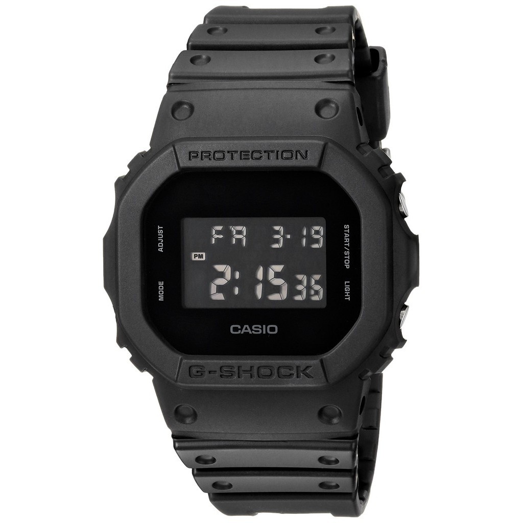 Casio CASIO G-SHOCK G-Shock Solid Colors DW-5600BB-1 Overseas Model ...